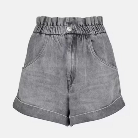 Isabel Marant | Shorts | Isabel Marant Etoile Itea Denim Paper Bag ...